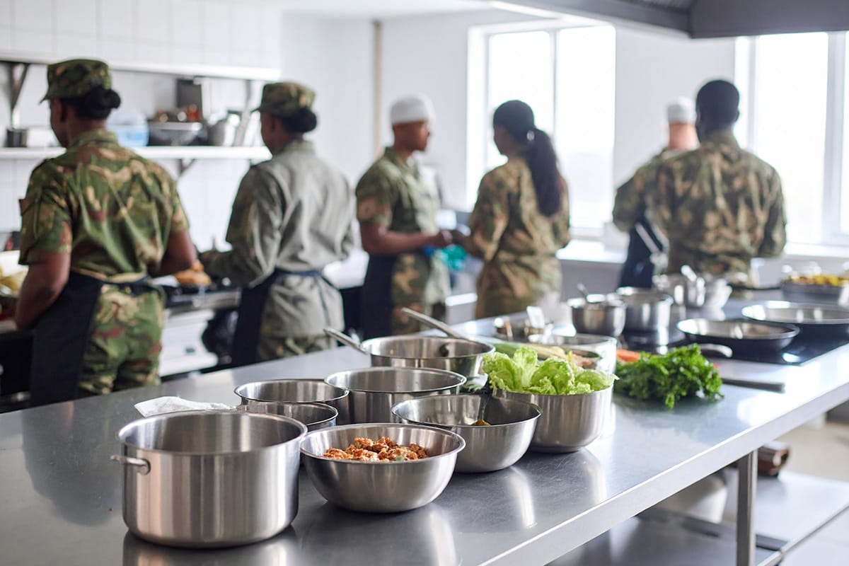 MOD & Military Kitchen Installation & Maintenance | BFES